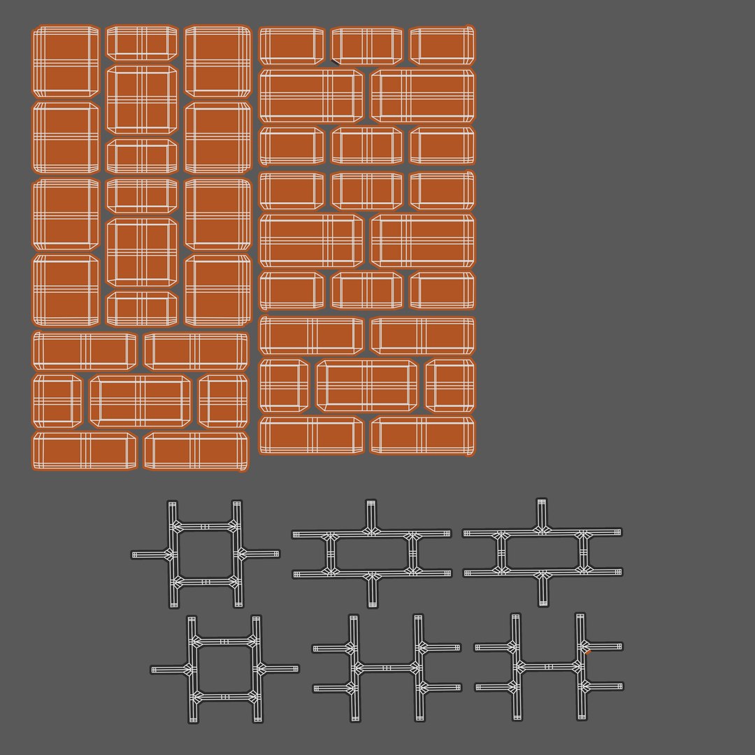 Brick block super mario 3D model - TurboSquid 1372379