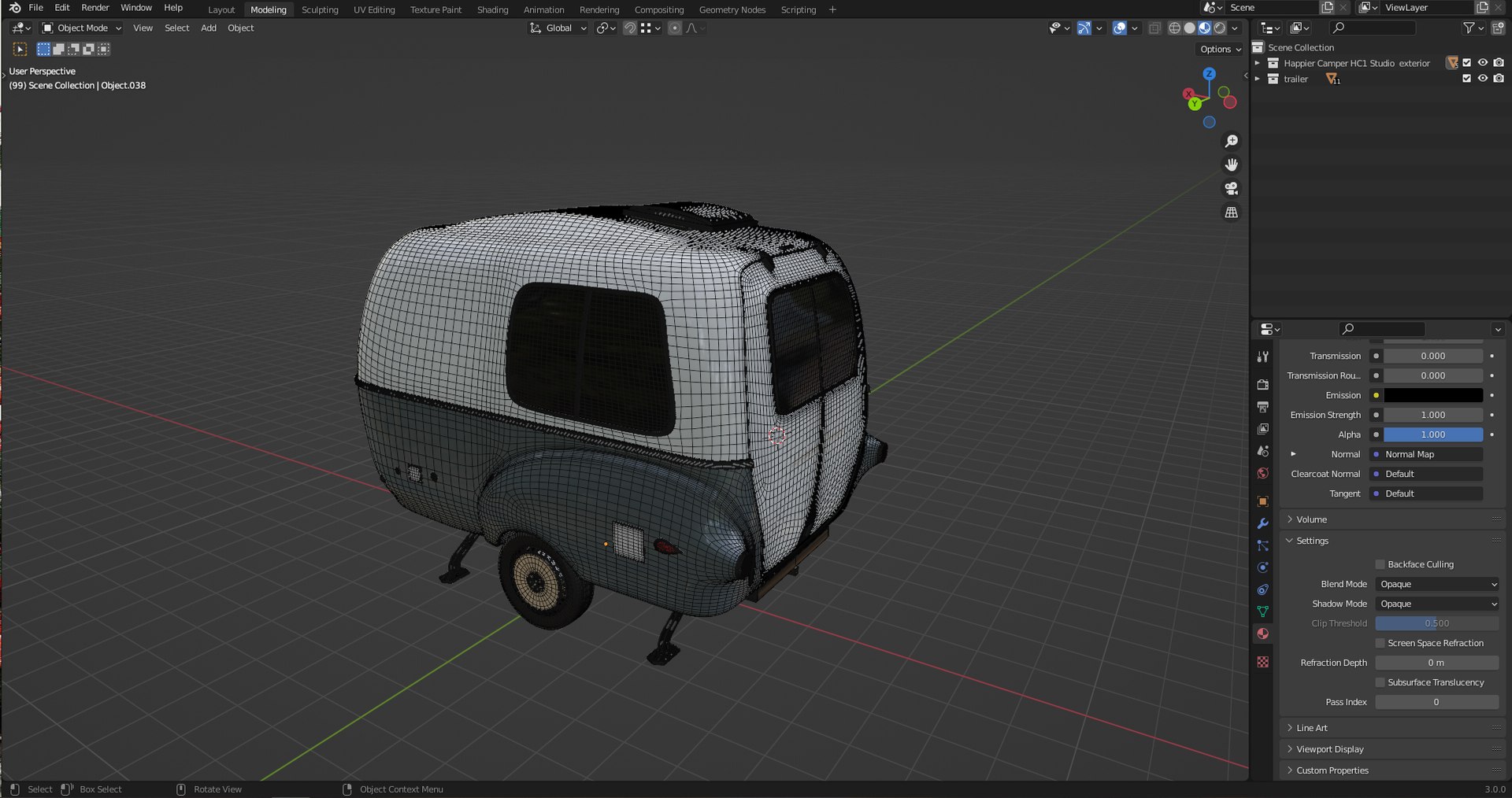 3D Happier Camper HC1 Studio Venice Breeze - TurboSquid 2240451