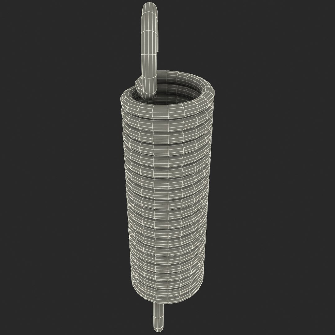extension spring 3d max