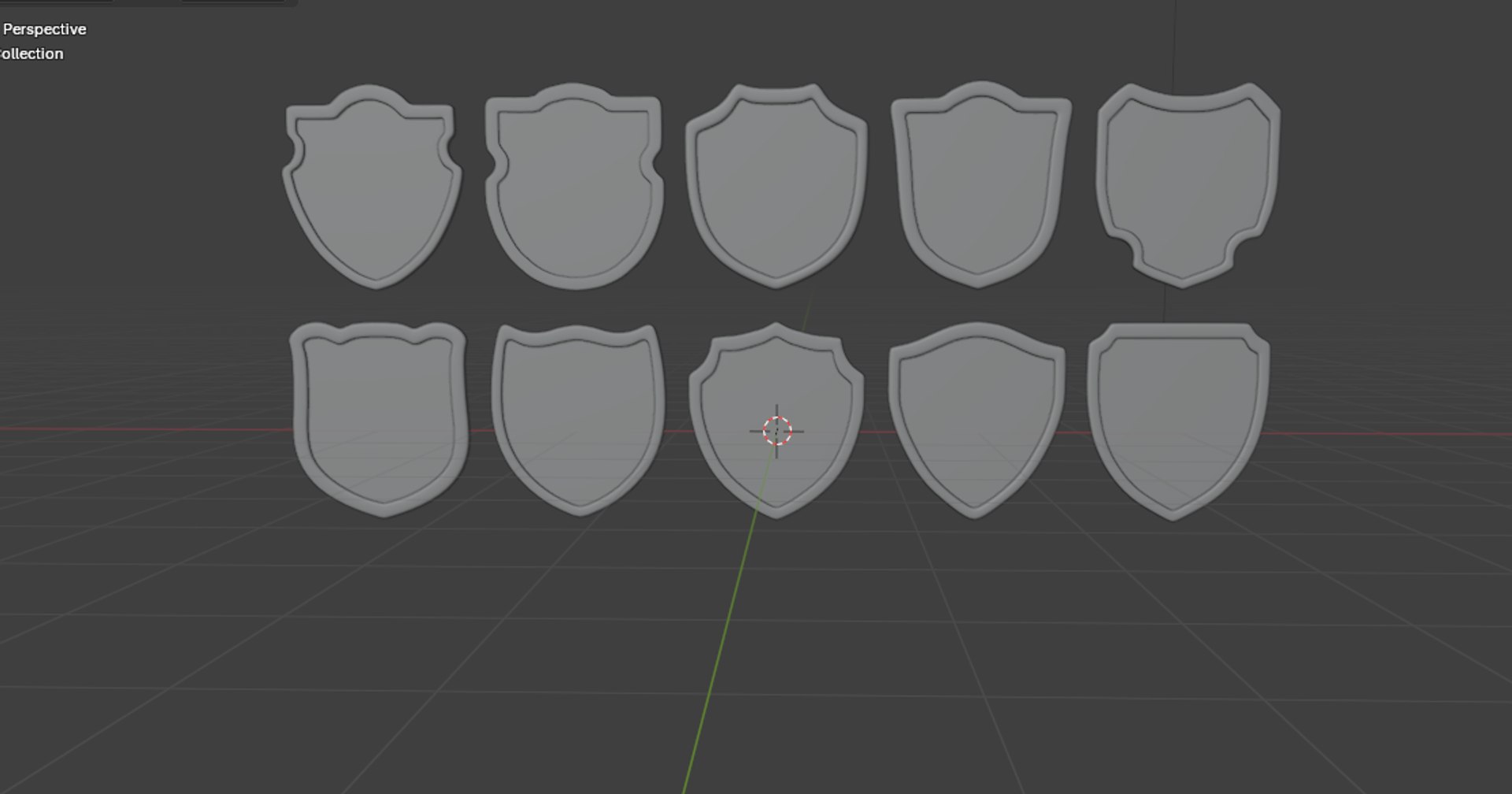 3D Model Badge Patche 03 3D Model - TurboSquid 2404383