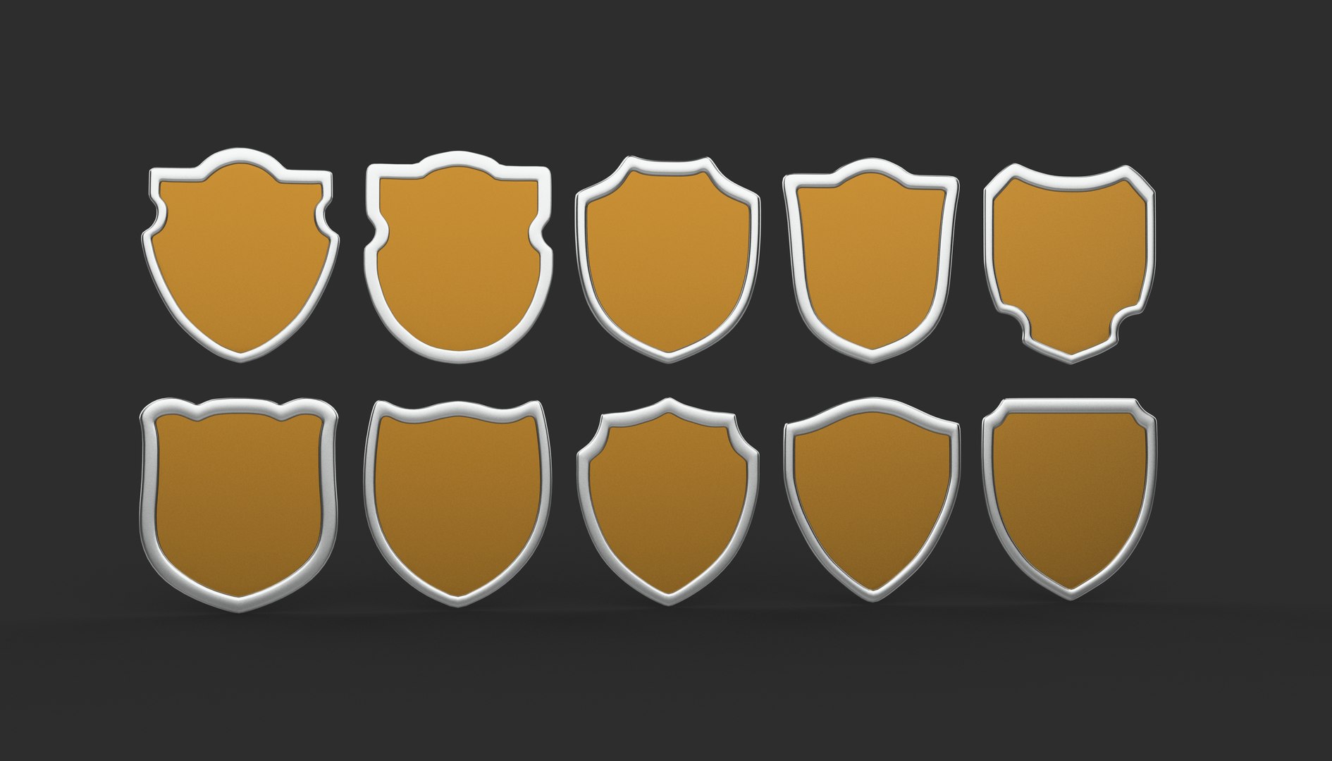 3D Model Badge Patche 03 3D Model - TurboSquid 2404383