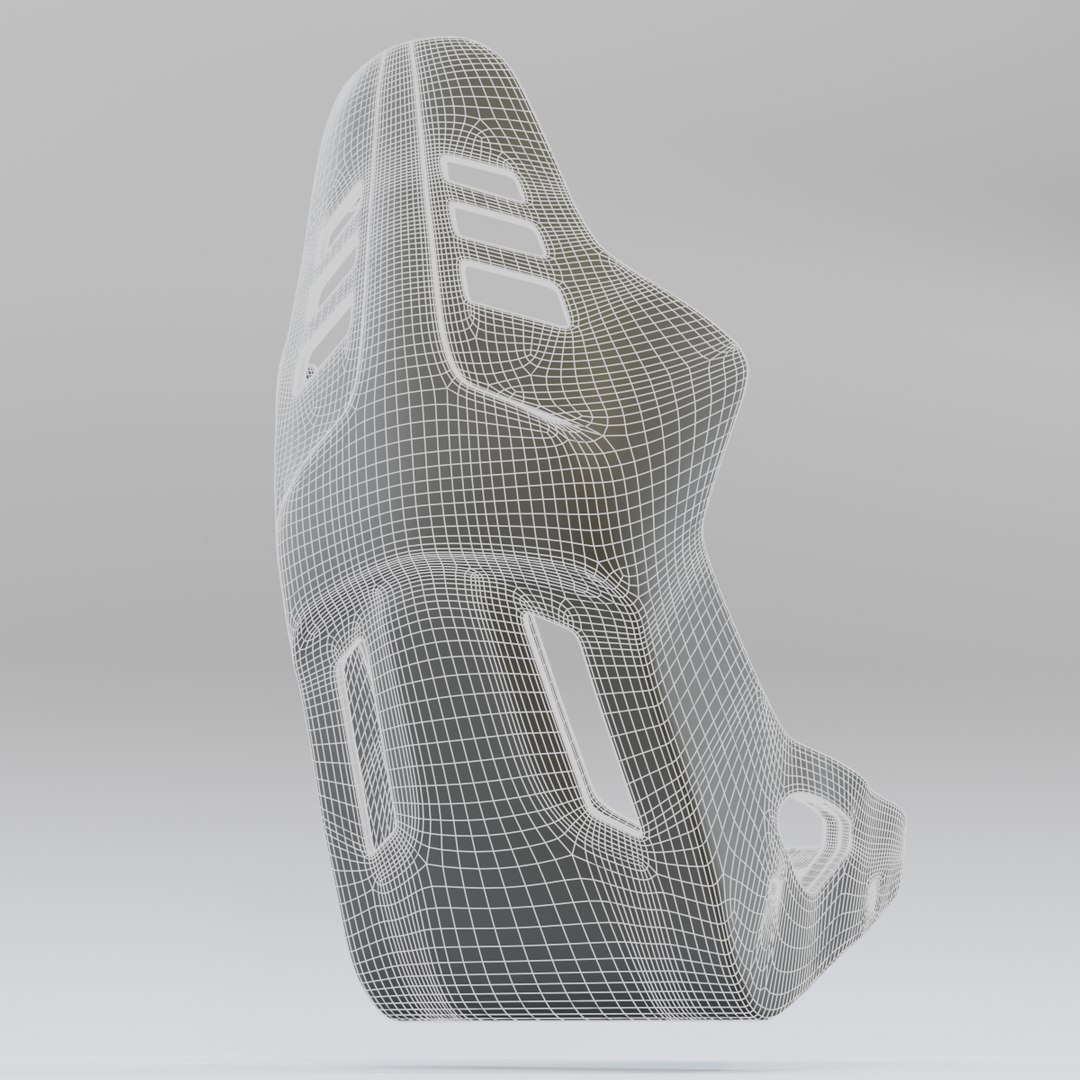 Recaro Podium GF 24H Le Mans Limited Edition 3D model - TurboSquid 2084335