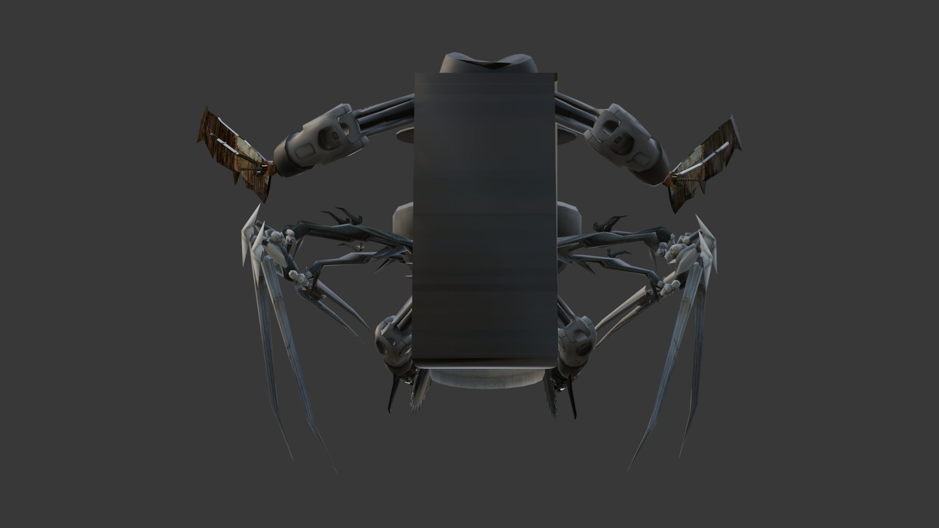 Michael Jackson Skibidi Toilet Full Face Rig Model - TurboSquid 2270826