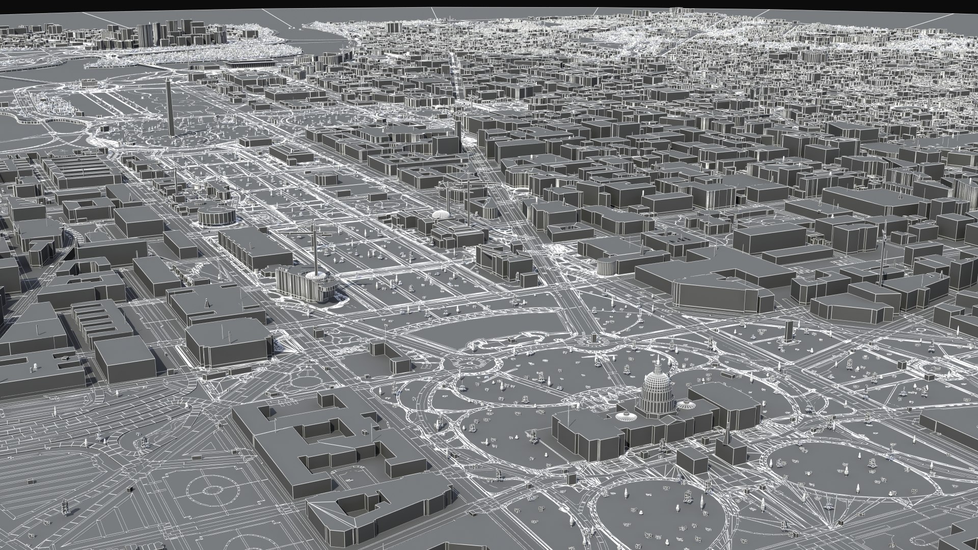 Washington DC 3D Model - TurboSquid 2095983