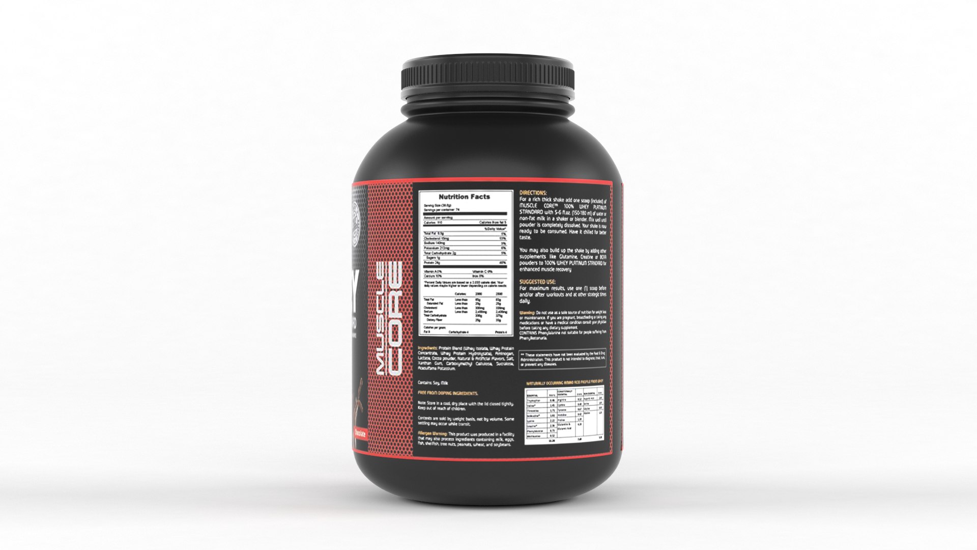 3D Protein Powder - TurboSquid 2251481