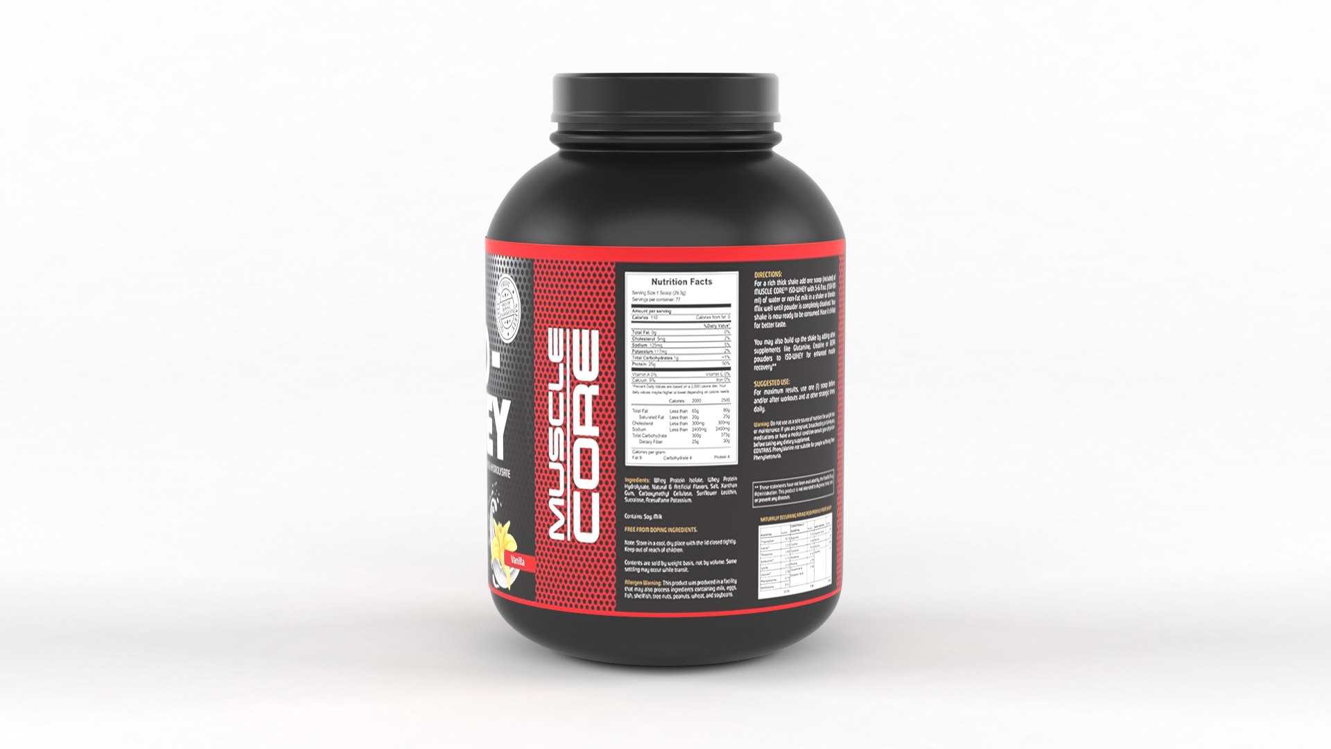 3D Protein Powder - TurboSquid 2251481