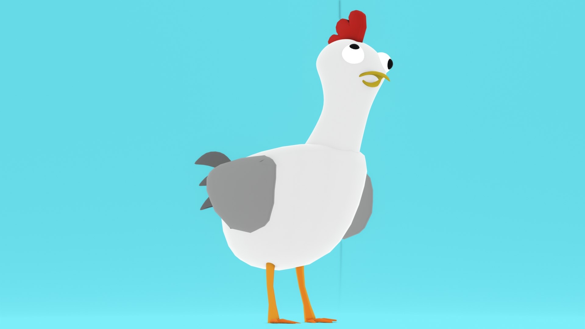 3D Chicken - TurboSquid 2053209