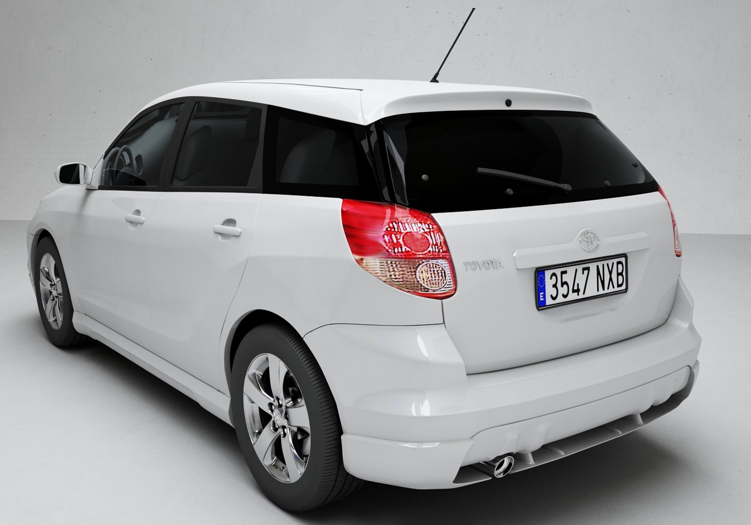 3D Toyota Matrix - TurboSquid 1587028