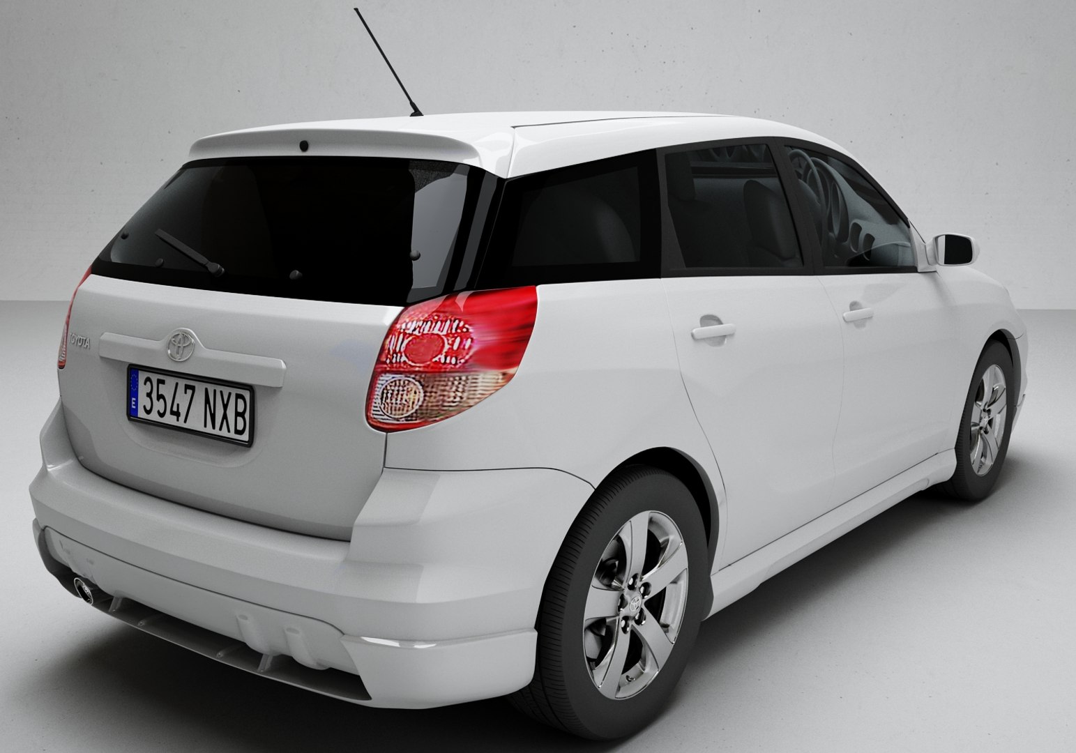 3D Toyota Matrix - TurboSquid 1587028