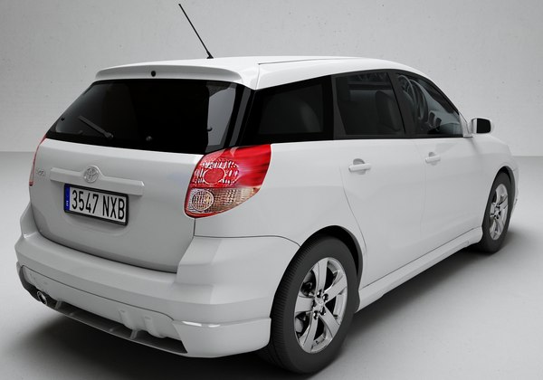3D toyota matrix - TurboSquid 1587028