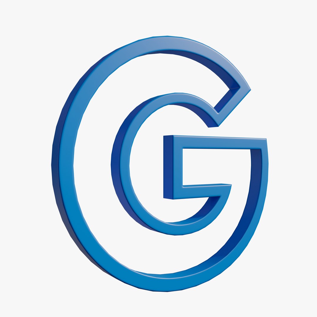 Google Symbol 3D - TurboSquid 2305700