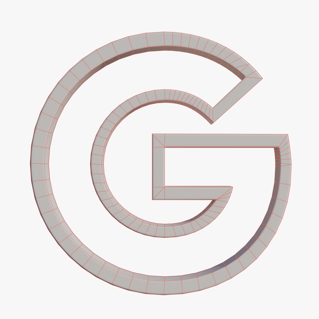 Google Symbol 3D - TurboSquid 2305700