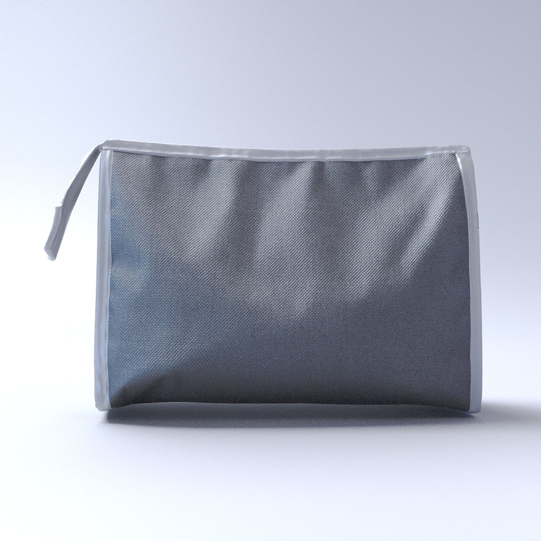 3d Toilet Bag Wash Model