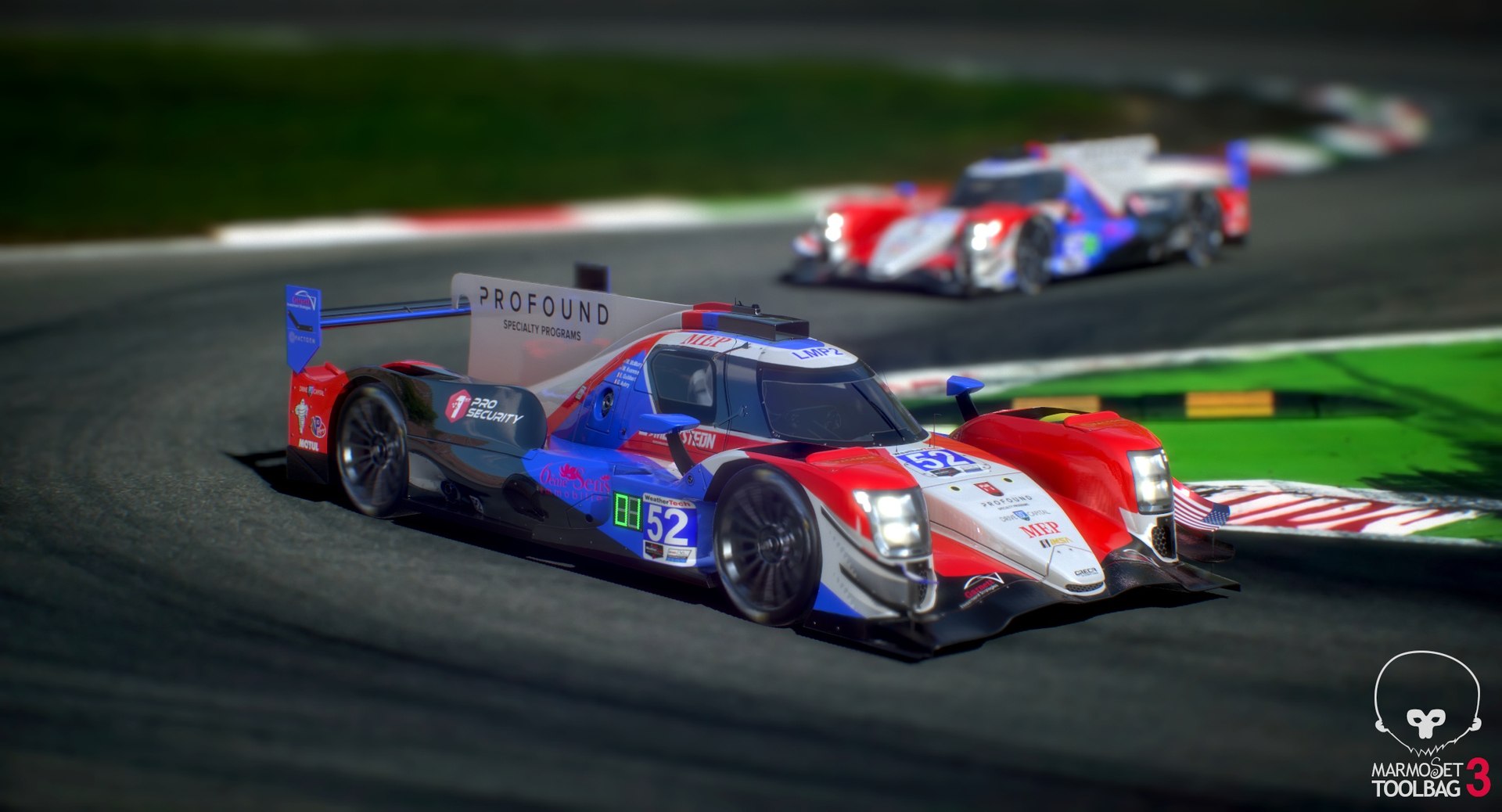 Race car imsa season model - TurboSquid 1414163