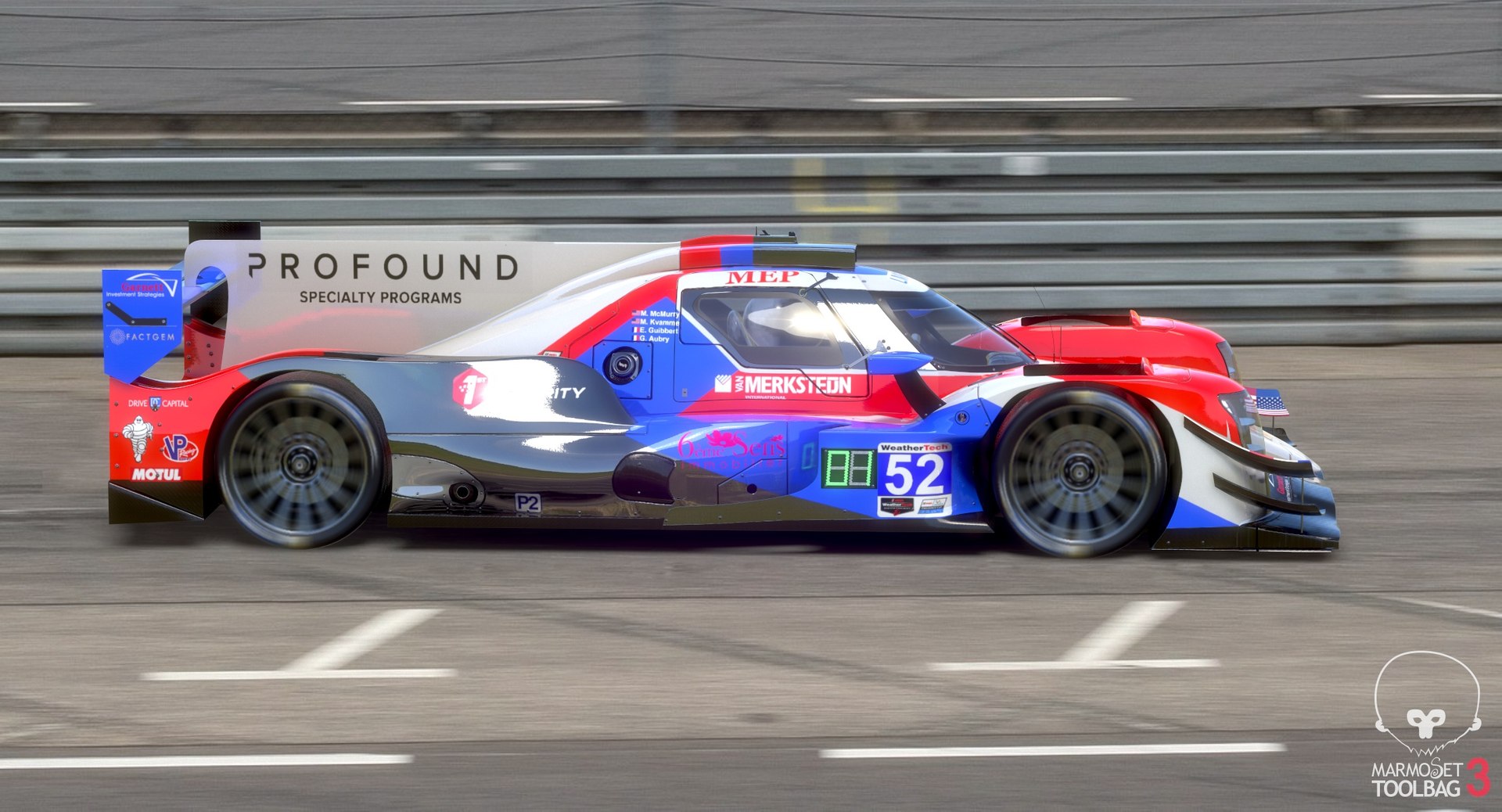 Race car imsa season model - TurboSquid 1414163