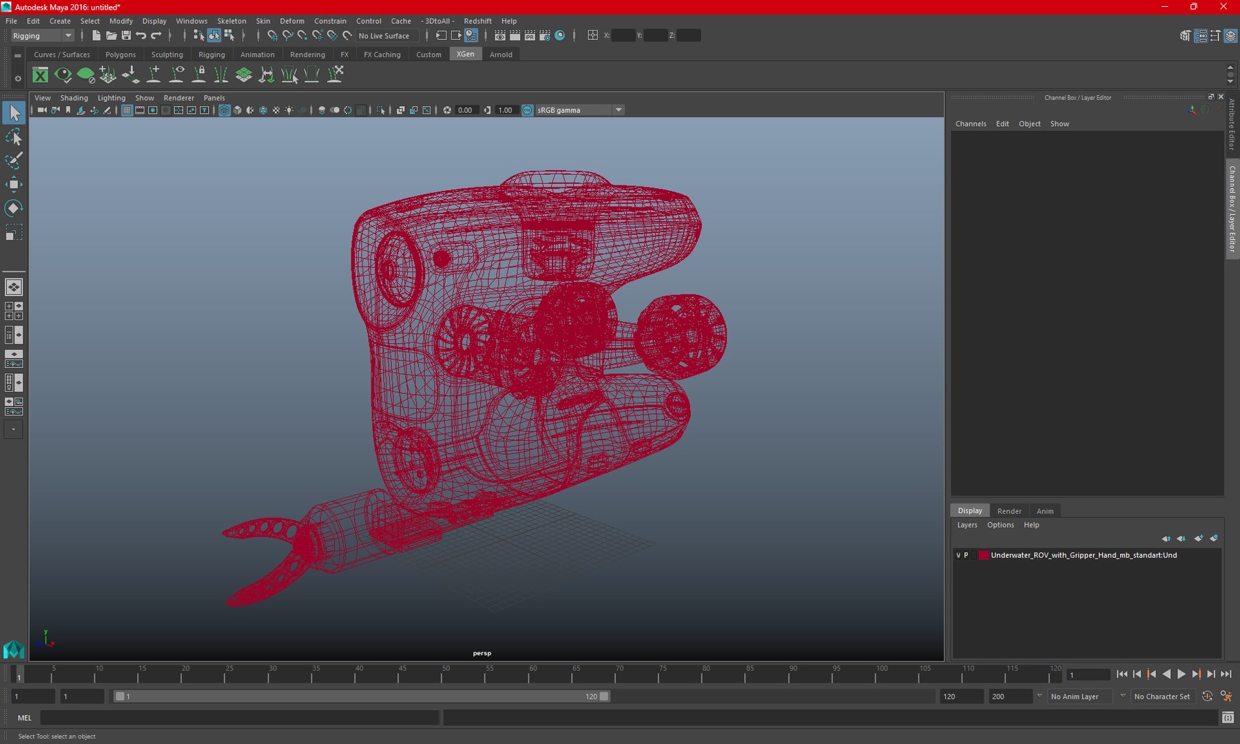 3D Underwater ROV With Gripper Hand - TurboSquid 2063007