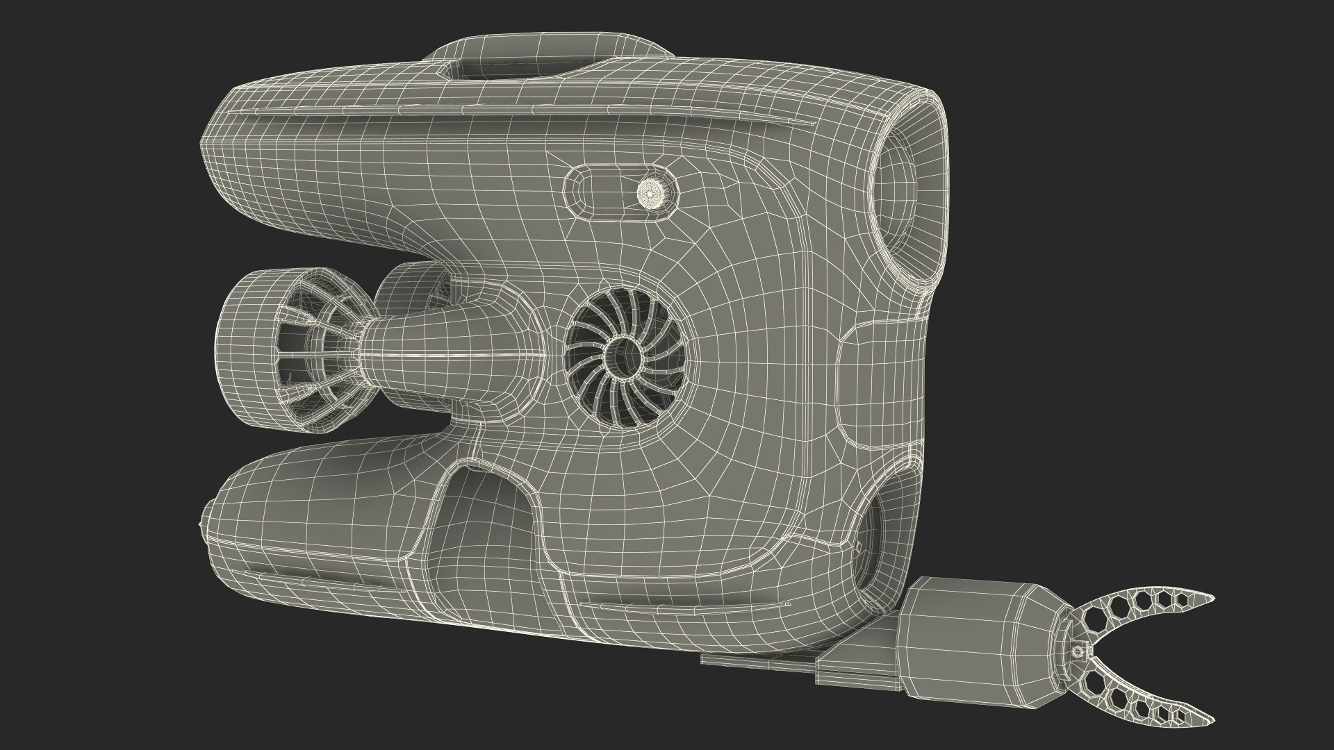 3D Underwater ROV with Gripper Hand - TurboSquid 2063007