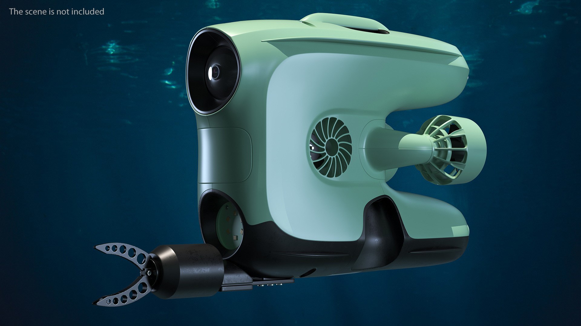 3D Underwater ROV With Gripper Hand - TurboSquid 2063007