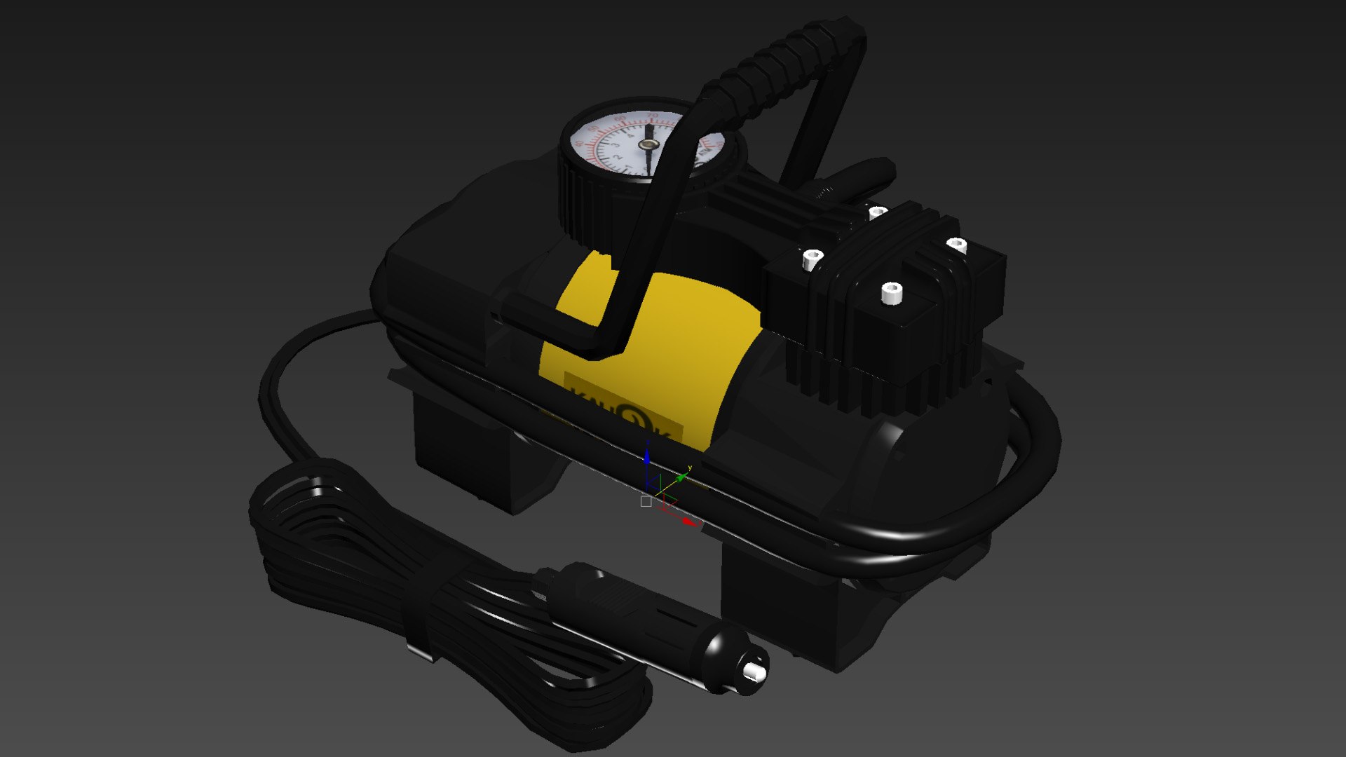 Car Compressor Model - TurboSquid 1859672