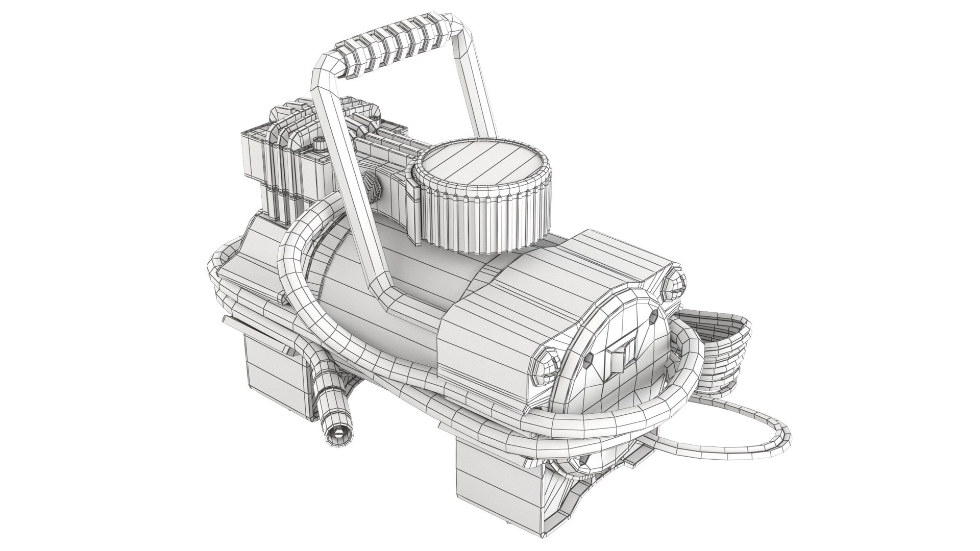 Car Compressor Model - TurboSquid 1859672