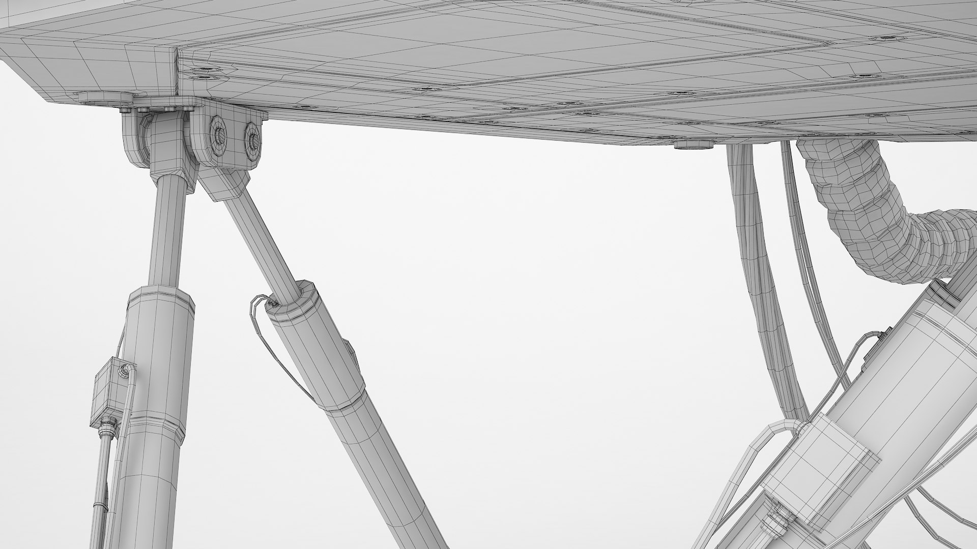 3D Airplane Simulator Machine 03 - TurboSquid 2013409