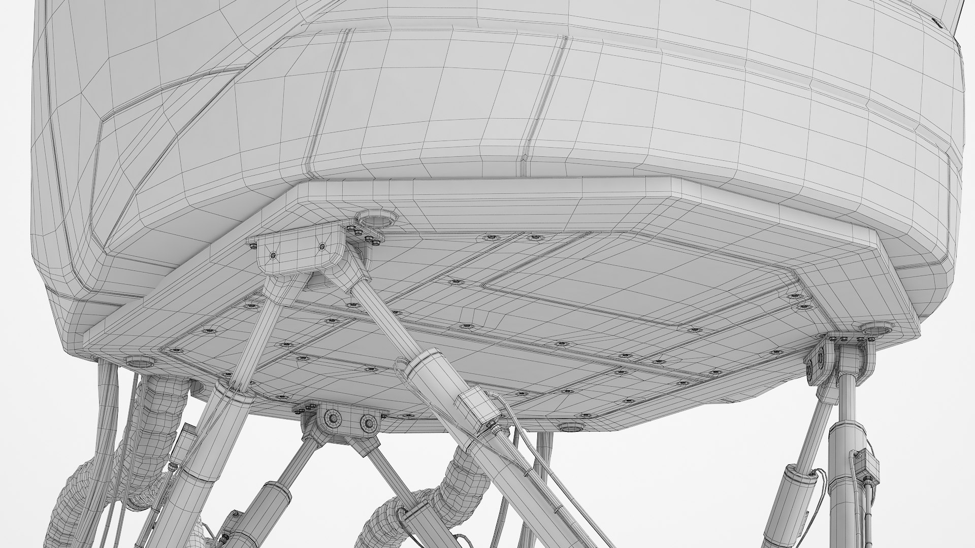 3D Airplane Simulator Machine 03 - TurboSquid 2013409