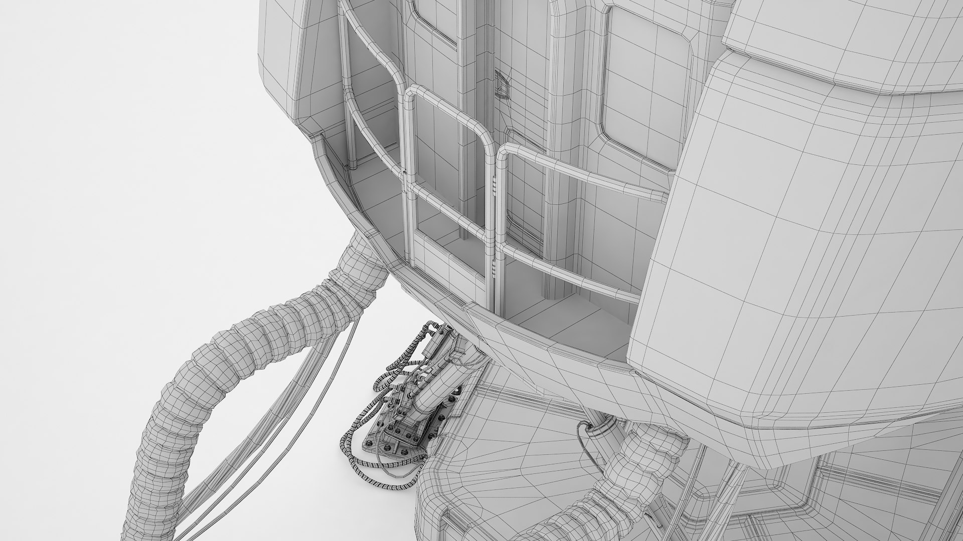 3D Airplane Simulator Machine 03 - TurboSquid 2013409