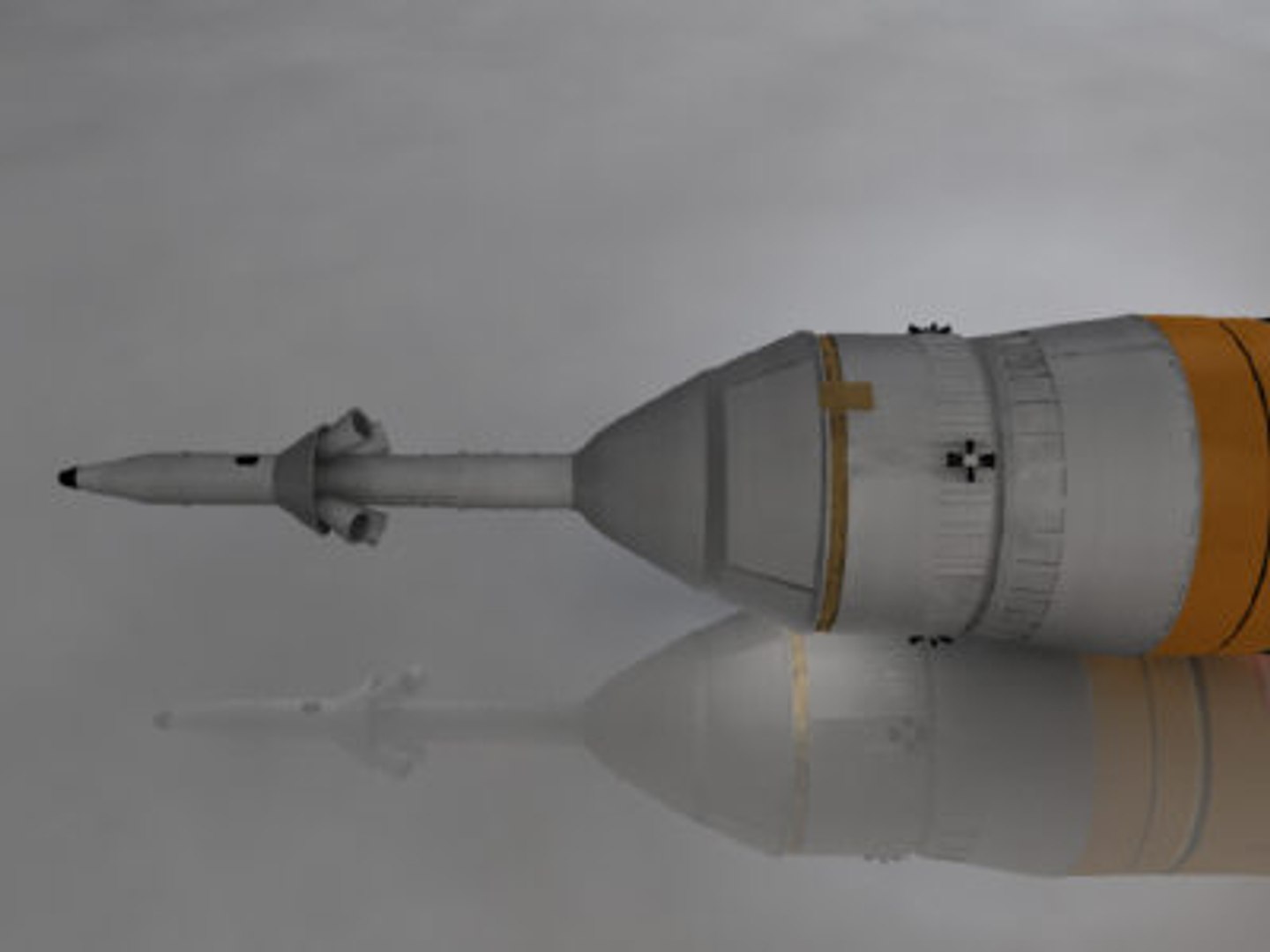 3d model ares 1 rocket