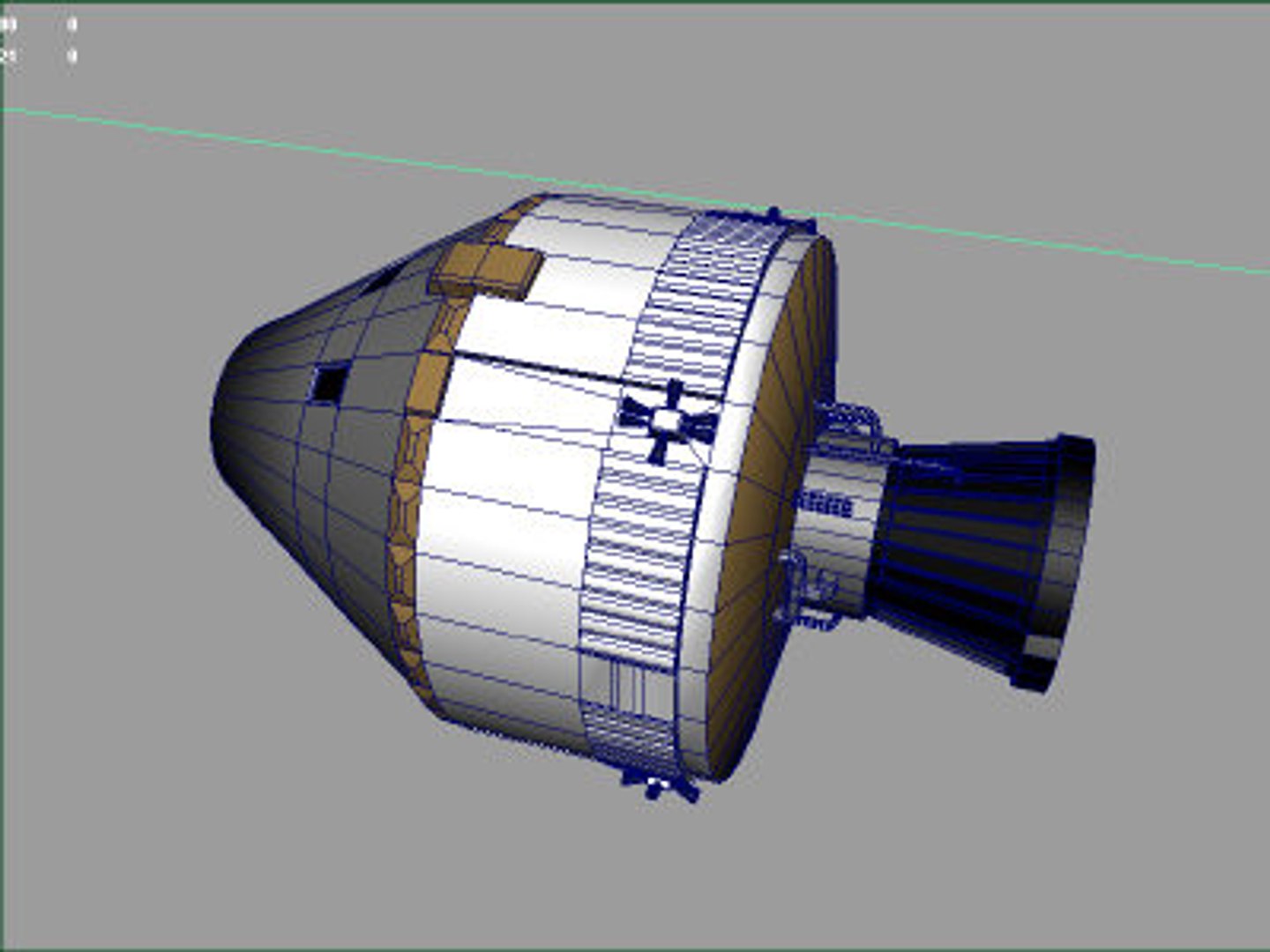 3d model ares 1 rocket