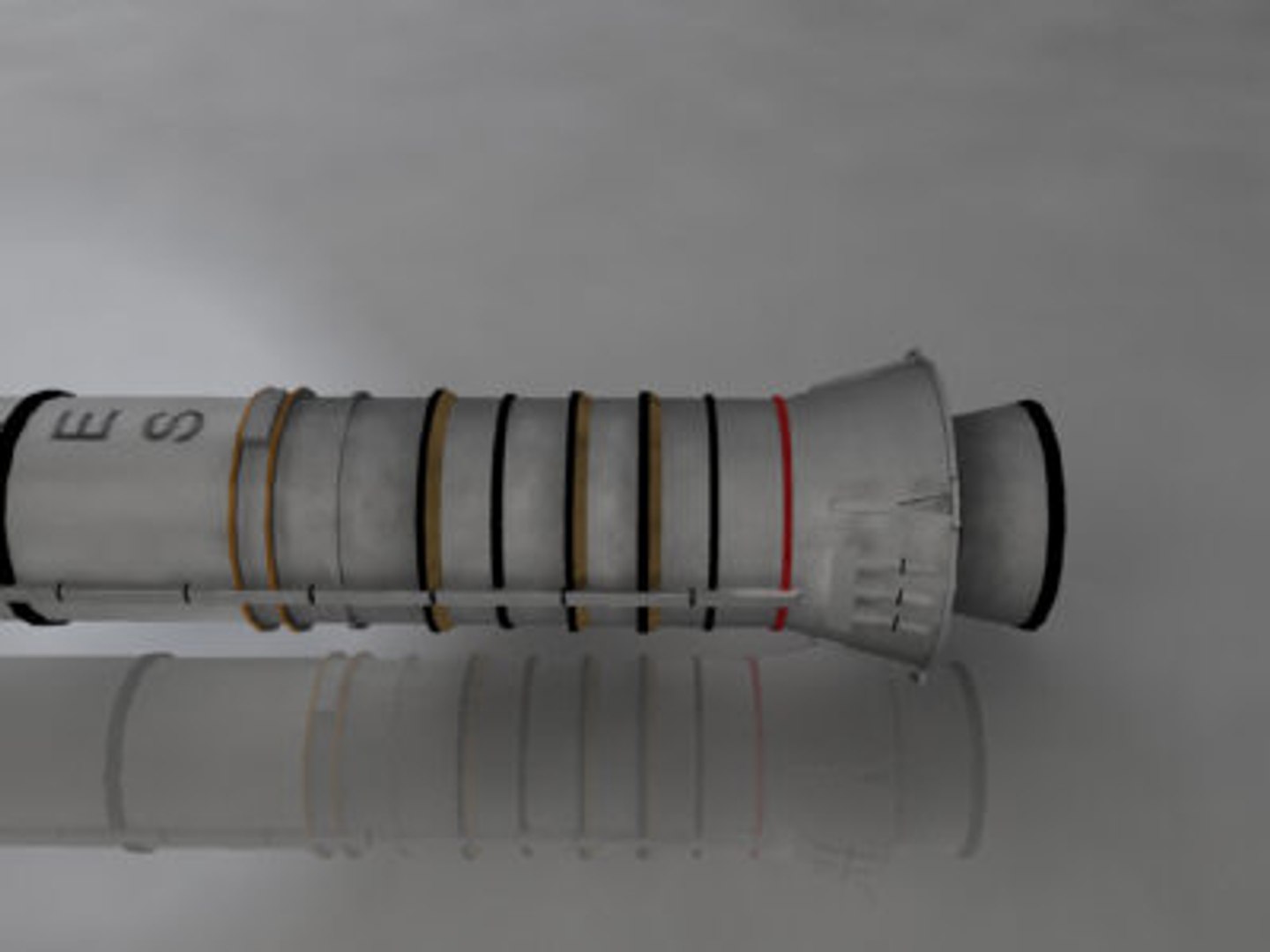 3d model ares 1 rocket