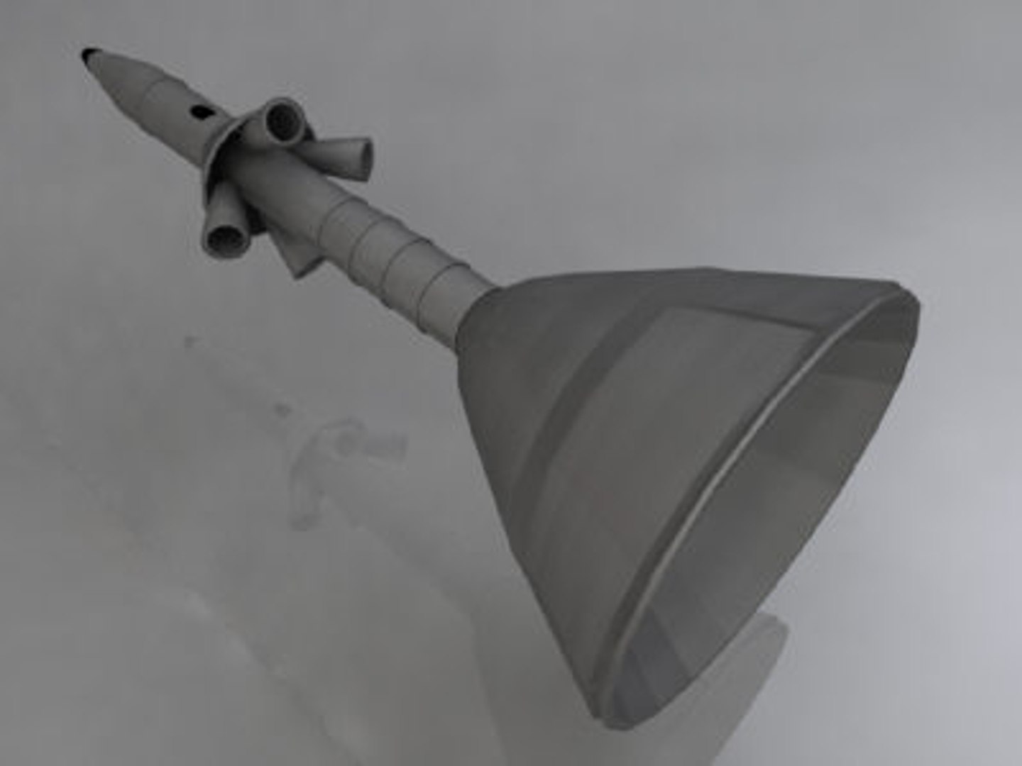 3d model ares 1 rocket