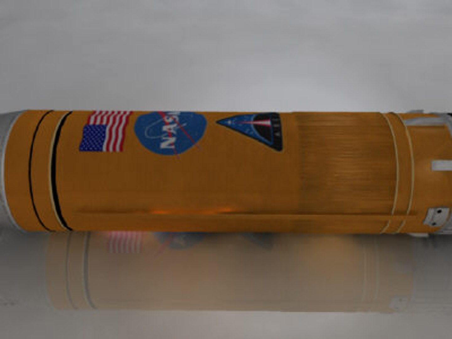 3d model ares 1 rocket
