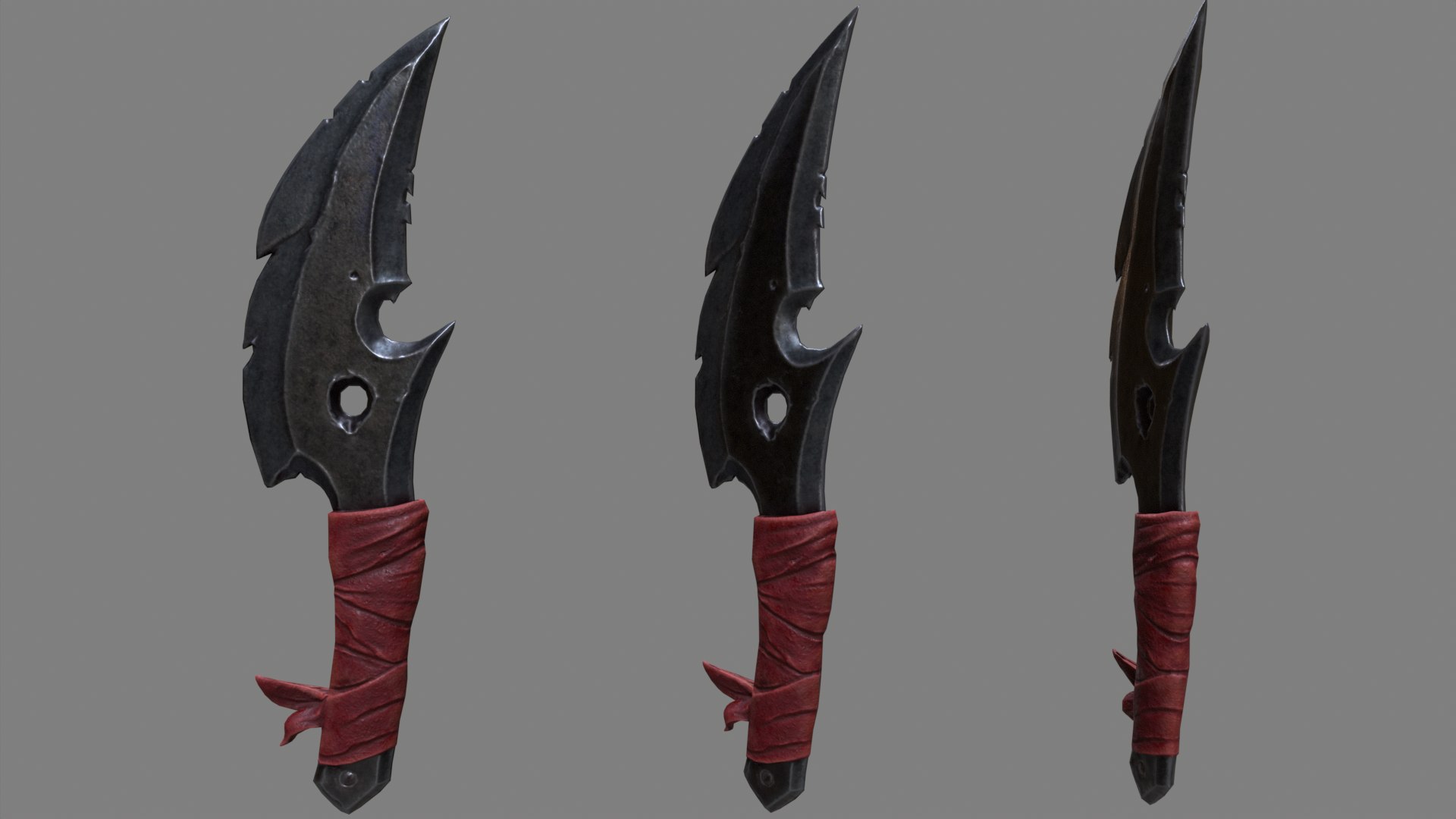 3D Model Dagger Lowpoly - TurboSquid 2410163