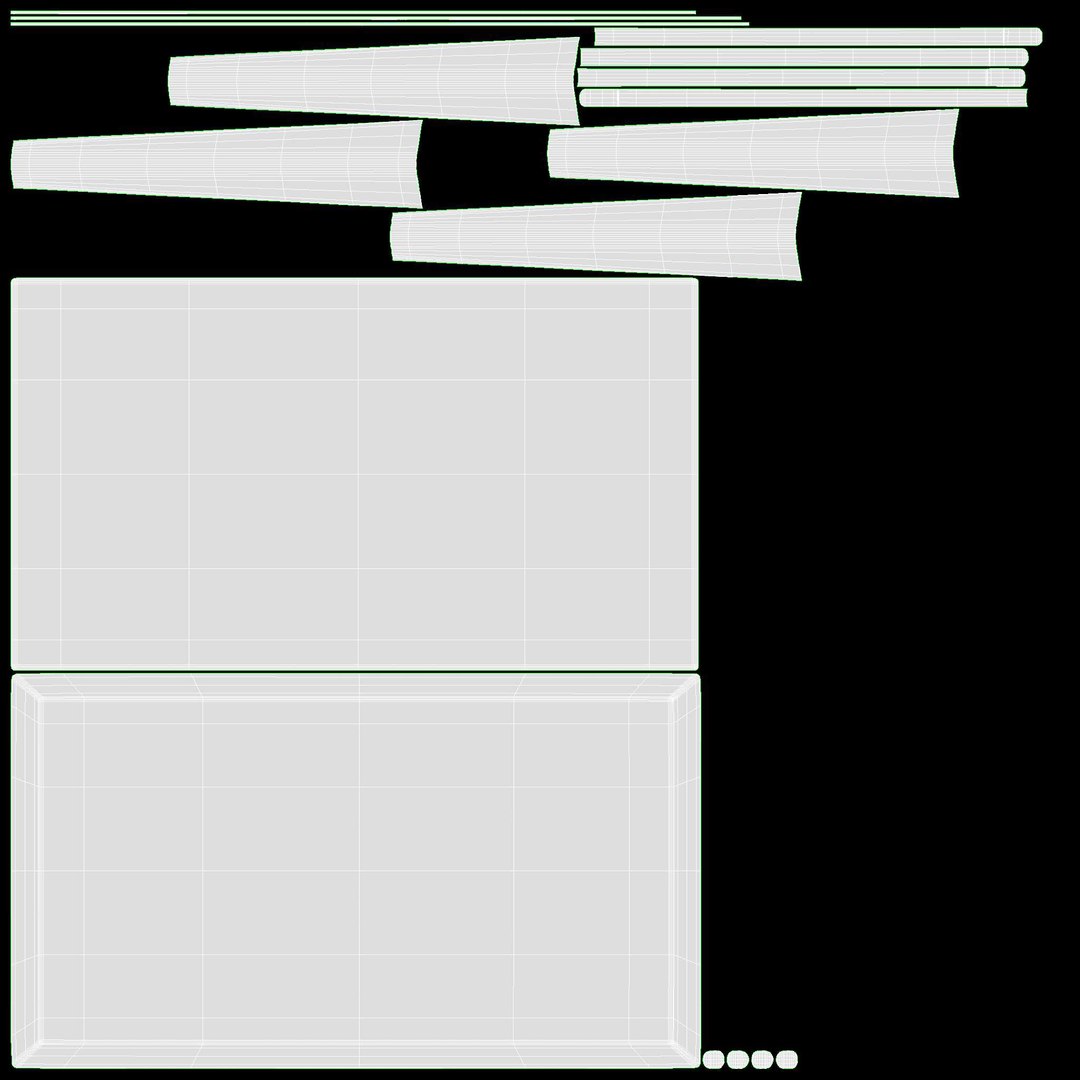 3D Dining Table Helena Rectangle Model - TurboSquid 1967438