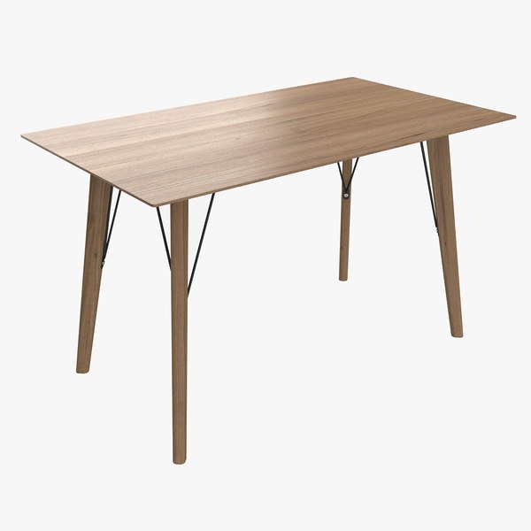 modelo 3d Dining table Helena rectangle - TurboSquid 1967438