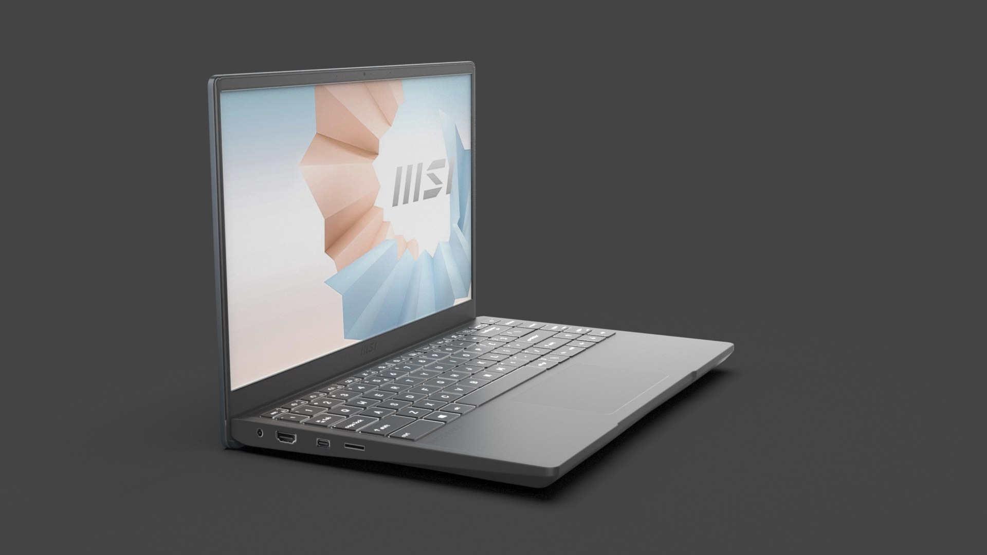 3D Gaming Laptop MSI 3D model model - TurboSquid 2168660