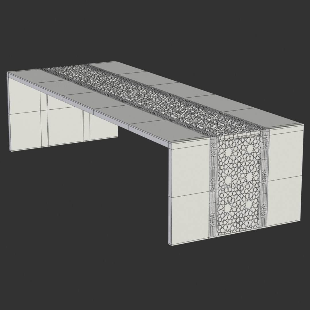 3d Model Wooden Table