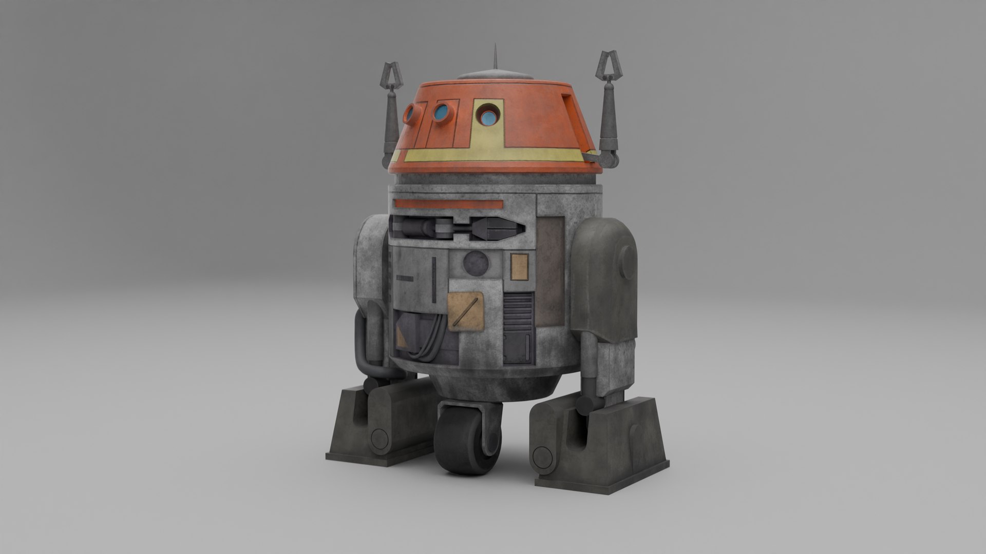 3D C1-10P Inspired Astromech Droid - TurboSquid 2445644