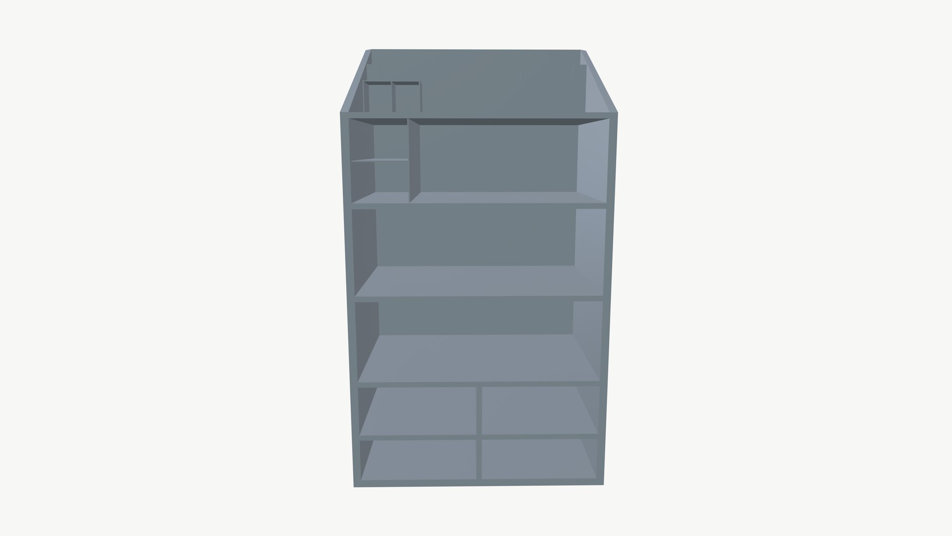 3D Plastic Rack - TurboSquid 2268818