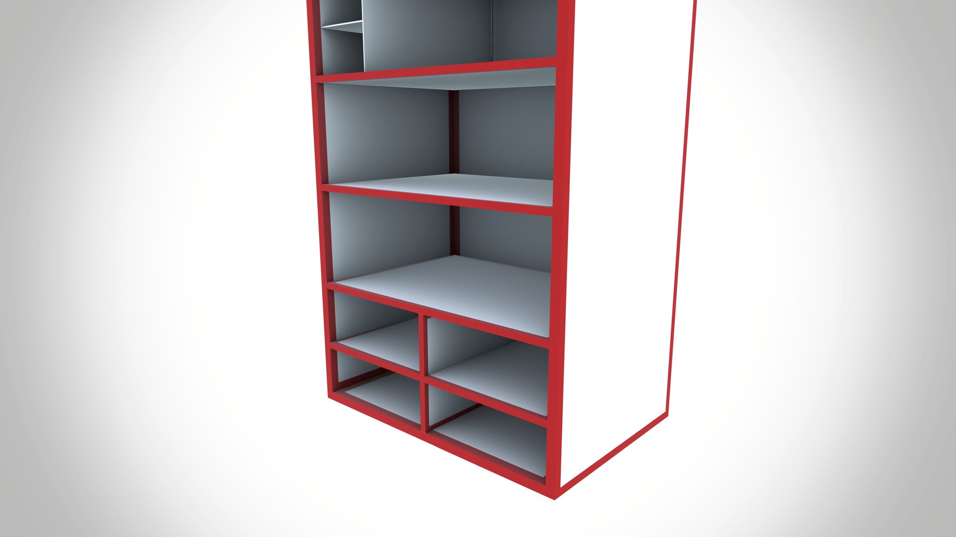 3D Plastic Rack - TurboSquid 2268818