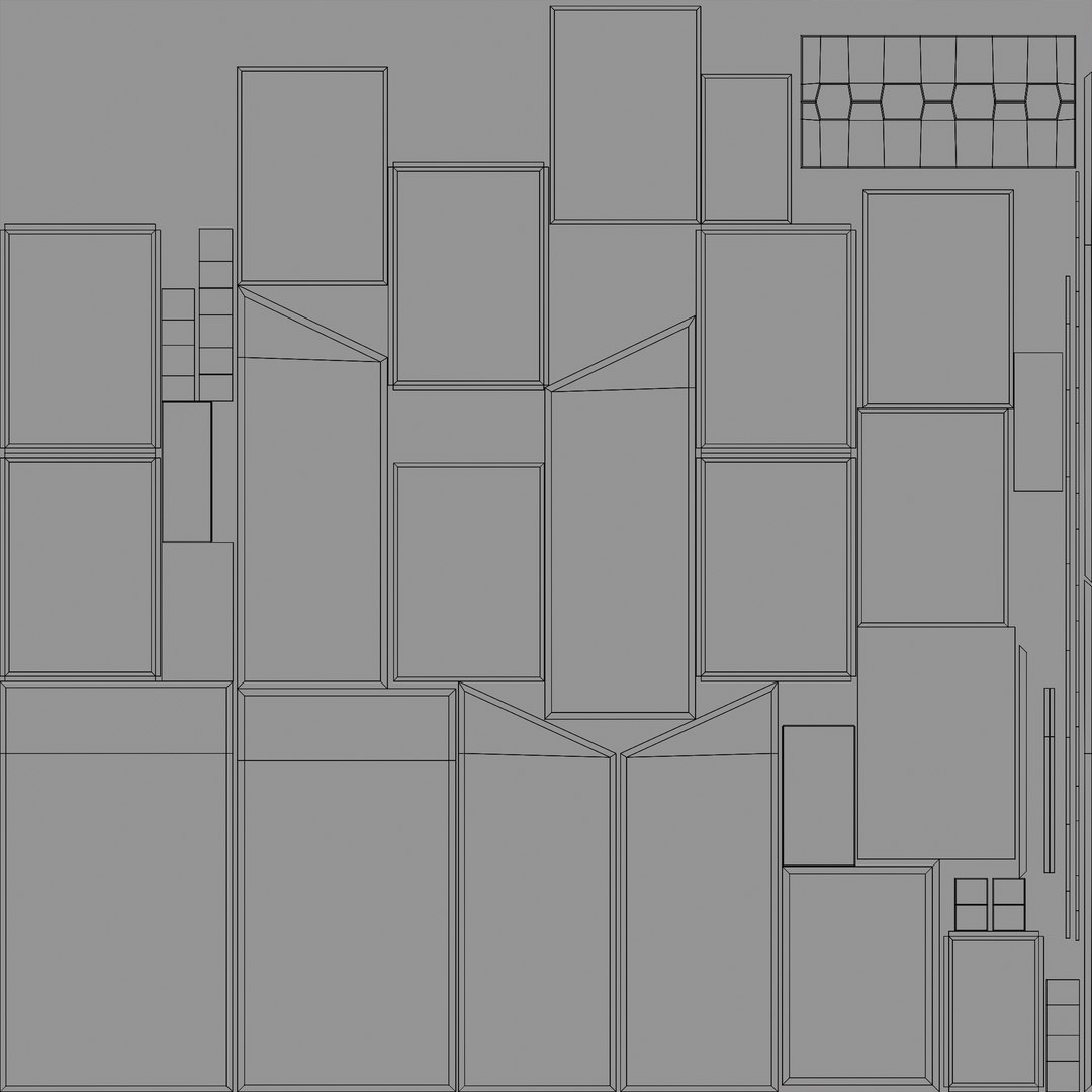 3D Plastic Rack - TurboSquid 2268818