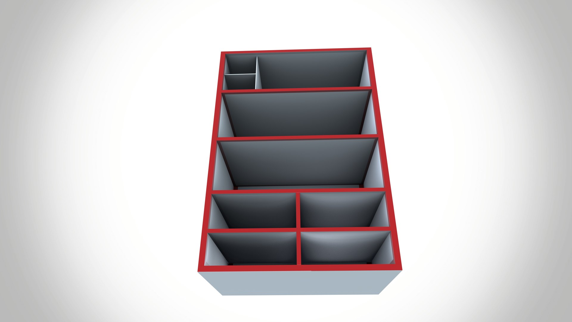 3D Plastic Rack - TurboSquid 2268818
