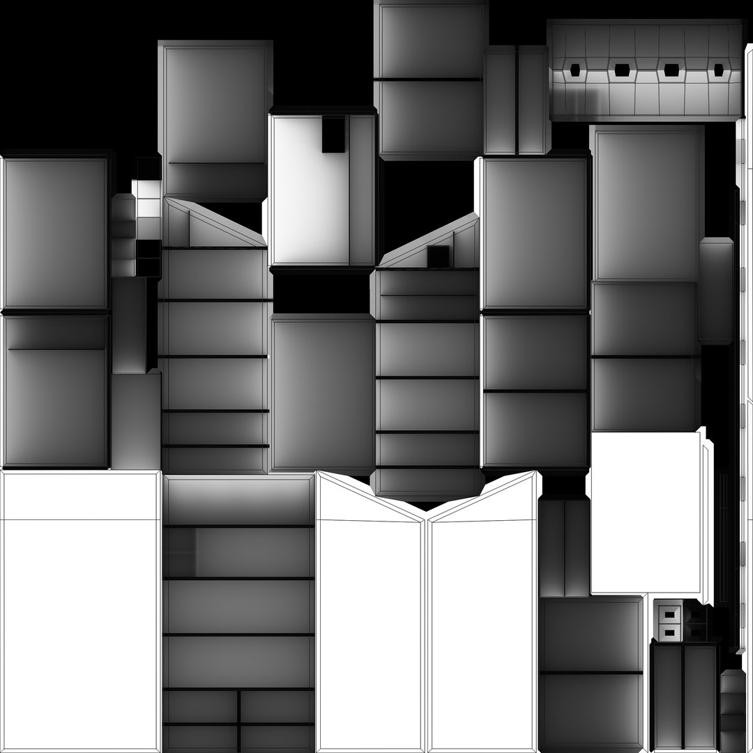 3D Plastic Rack - TurboSquid 2268818