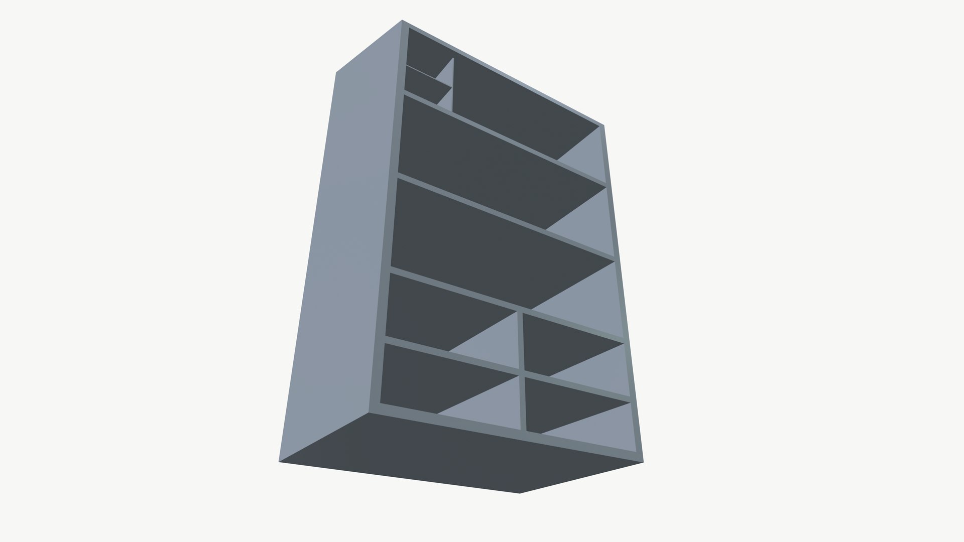 3D Plastic Rack - TurboSquid 2268818