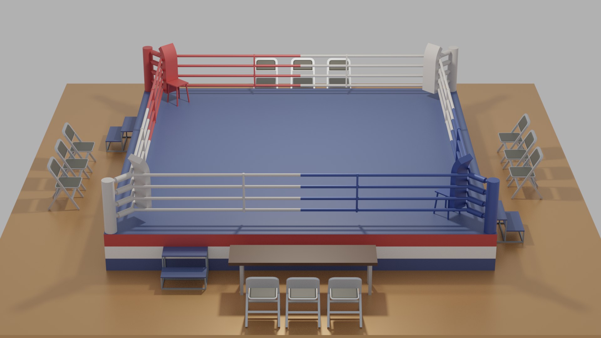 Boxing Ring Model - TurboSquid 1688855