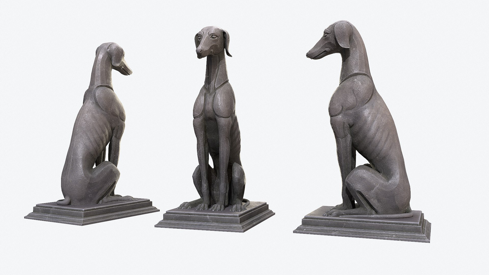 3D Dog Sculpture - TurboSquid 2158802