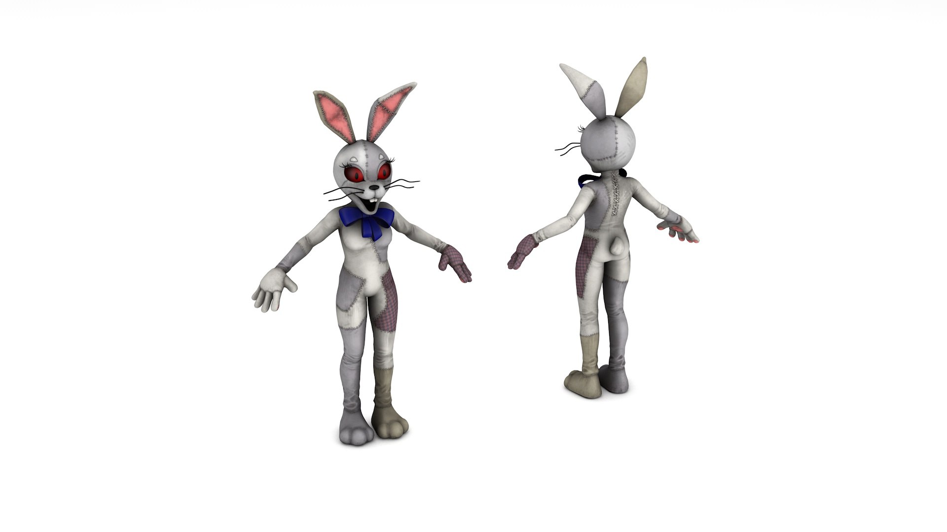 3D FNAF Vanny Model - TurboSquid 2363420