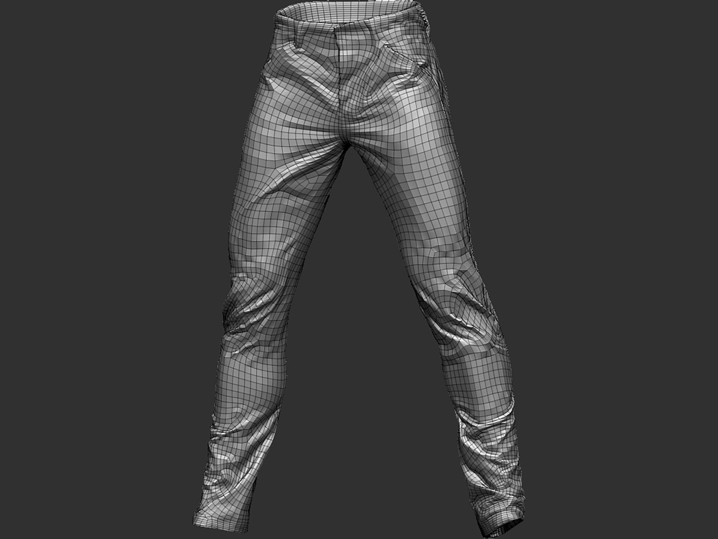 Pants Scan 3D Model - TurboSquid 1893057