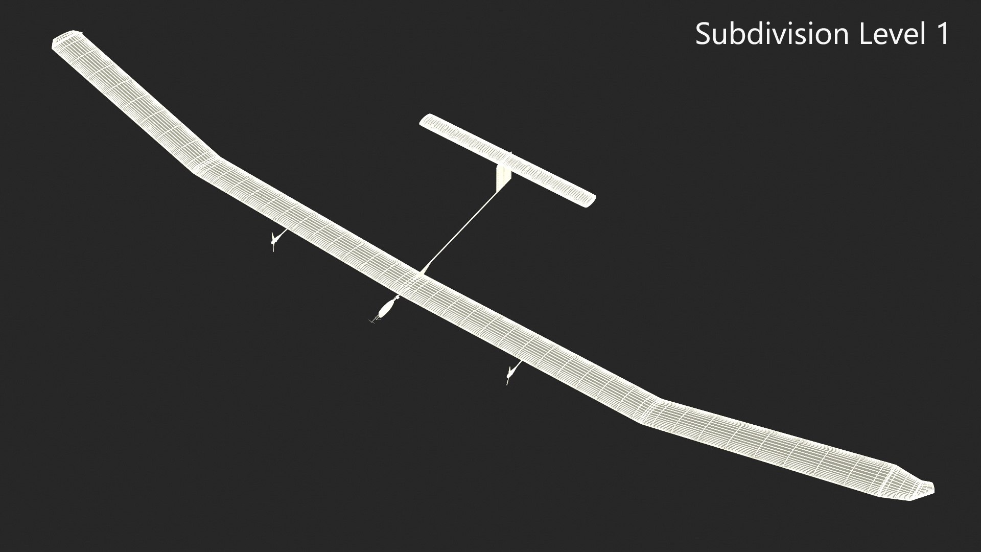 3D Model Solar Powered Unmanned Aircraft - TurboSquid 2120439