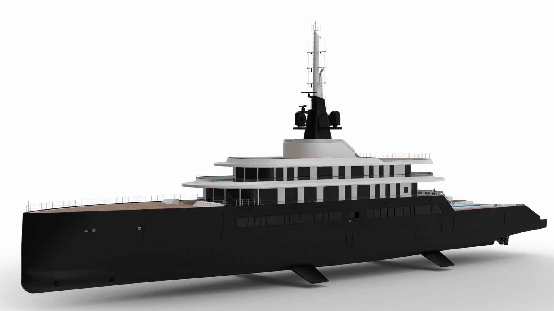 LivaO Superyacht 3D Model - TurboSquid 2348082